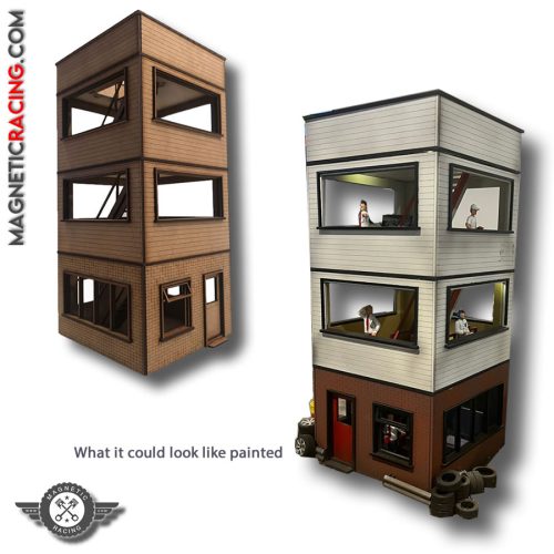 #017 The MBC Media Tower (Magnetic Broadcasting Corporation) (1:32 Scale)