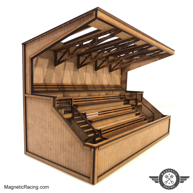 #018 Covered Grandstand (1:32 Scale & 1:64 Scale)