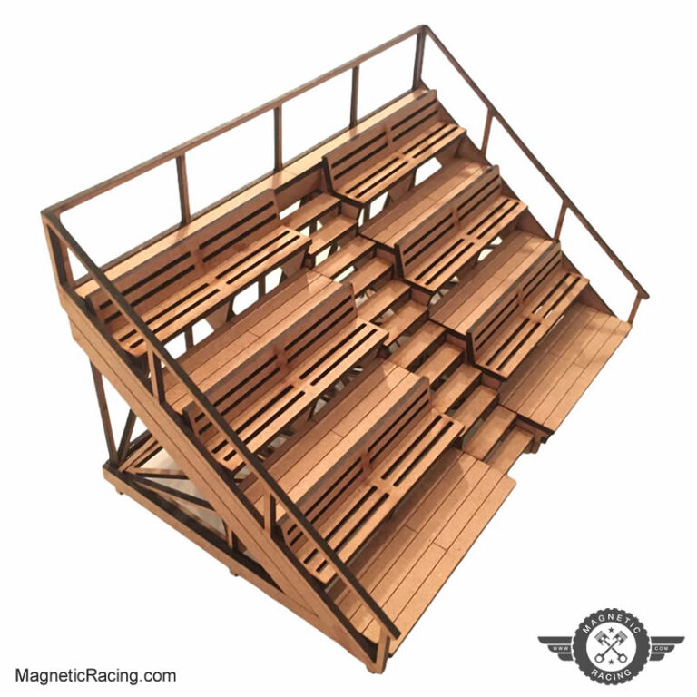 #012 Small Spectator Stand (Pair) 1:32 & 1:64 Scale