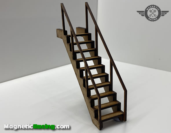 #ST001 4 Sets of Single Story Stairs - Magnetic Racing, Slot Car ...