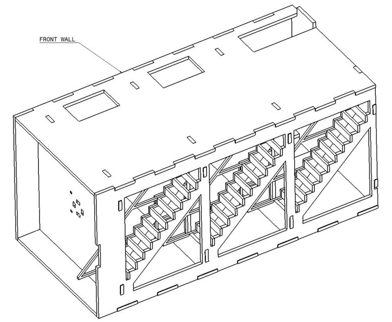 How to assemble the #006 Crosswalk 1550 large tower