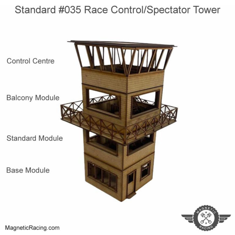 #035 Race Control/Spectator Tower (1:32 & 1:64 Scale)