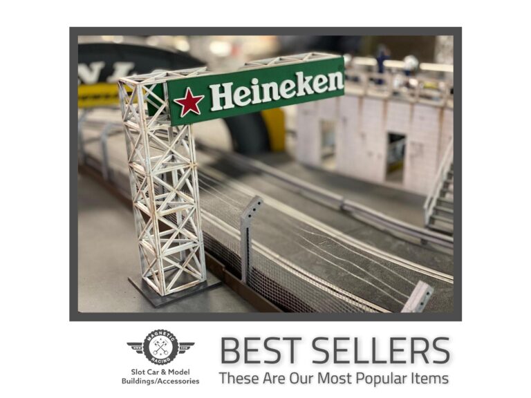 Magnetic Racing, Slot Car Buildings & Accessories