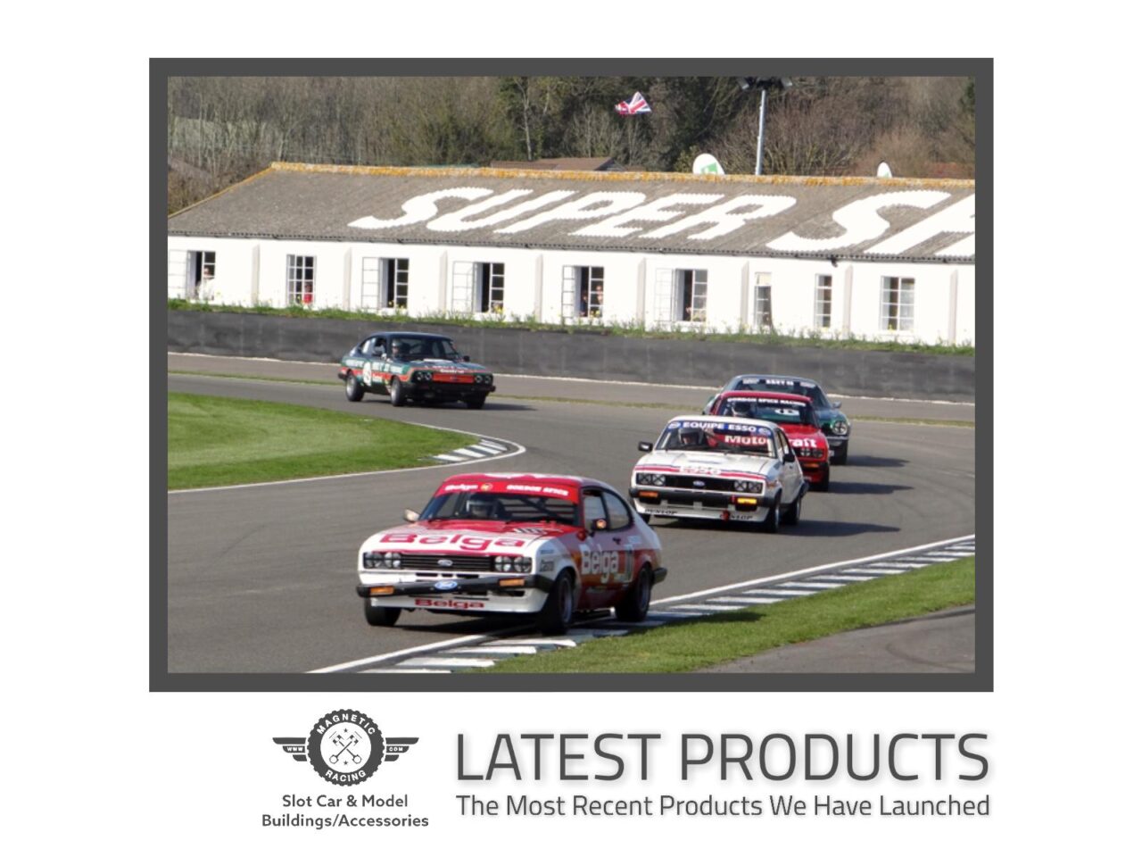 Magnetic Racing, Slot Car Buildings & Accessories