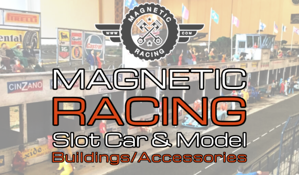Magnetic Racing, Slot Car Buildings & Accessories
