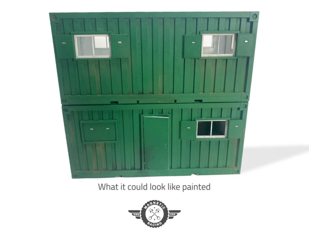 #041DOU Container Office Double Stack (20ft) (1:32 Scale)