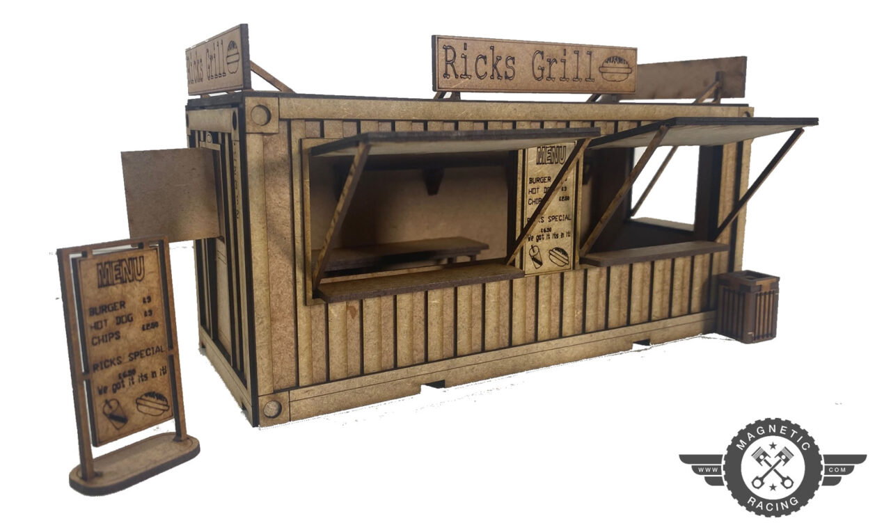 Scalextric 1:32 Scale Buildings for when its not such a sunny race day