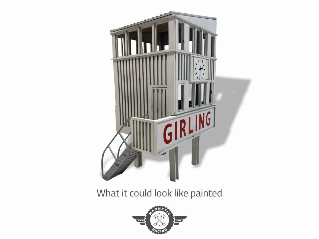 #039pct Goodwood Pit Control Tower (1:32 Scale)