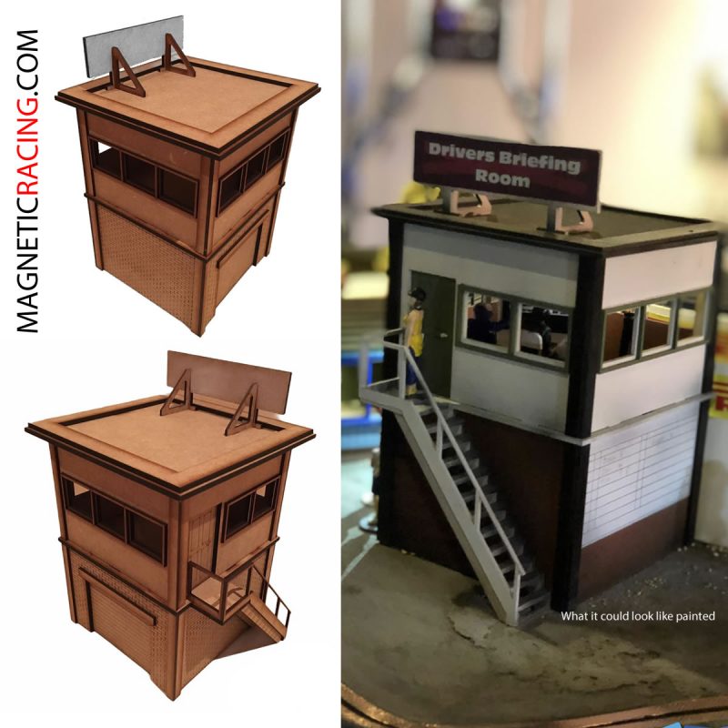 1:43 Scale Buildings from Magnetic Racing