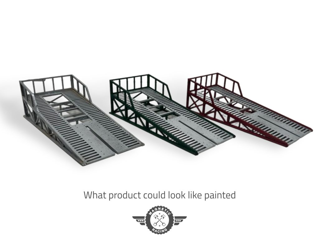 #057 Car Display Stand / Rally Start Ramp (1:32 Scale)