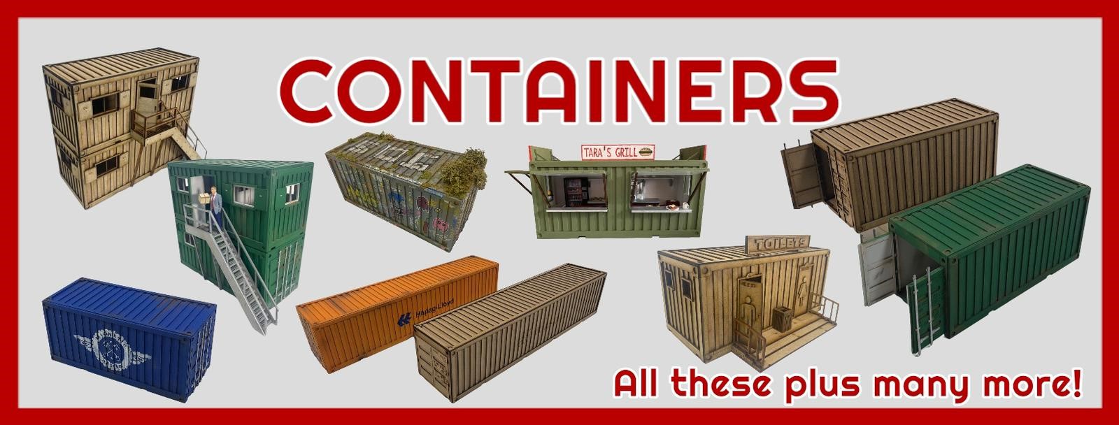 Containers from Magnetic Racing