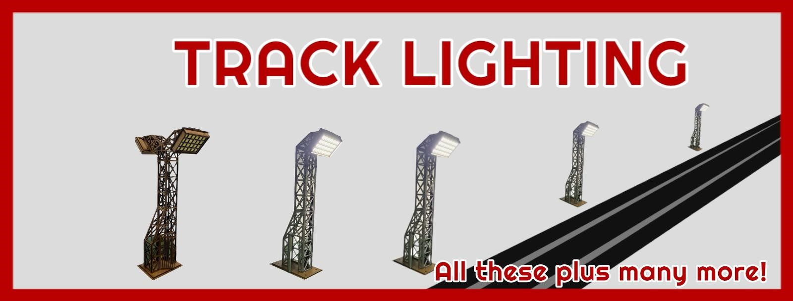 Track Lighting from Magnetic Racing