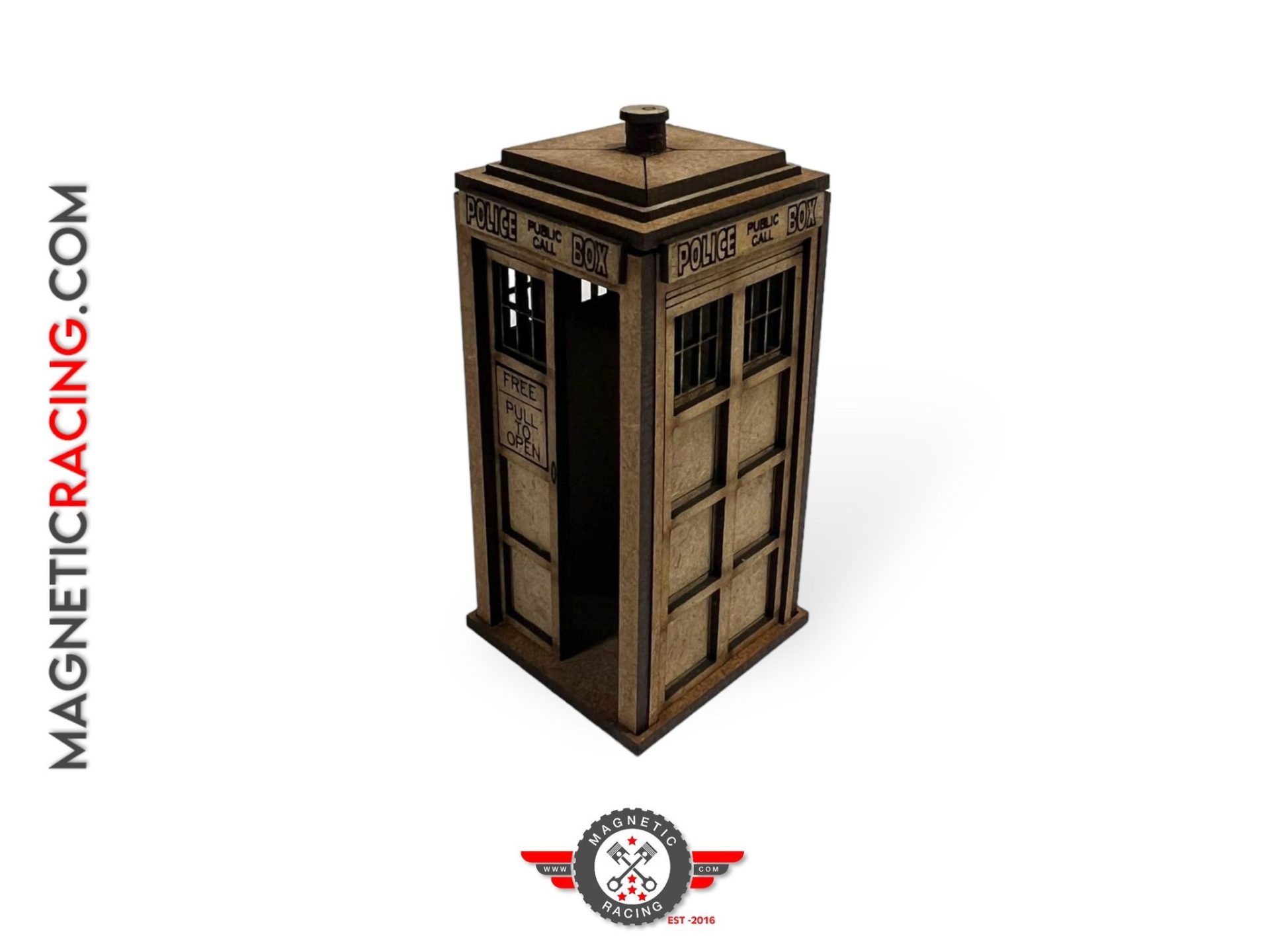 #066 The Blue Phone Box (1:32 scale)