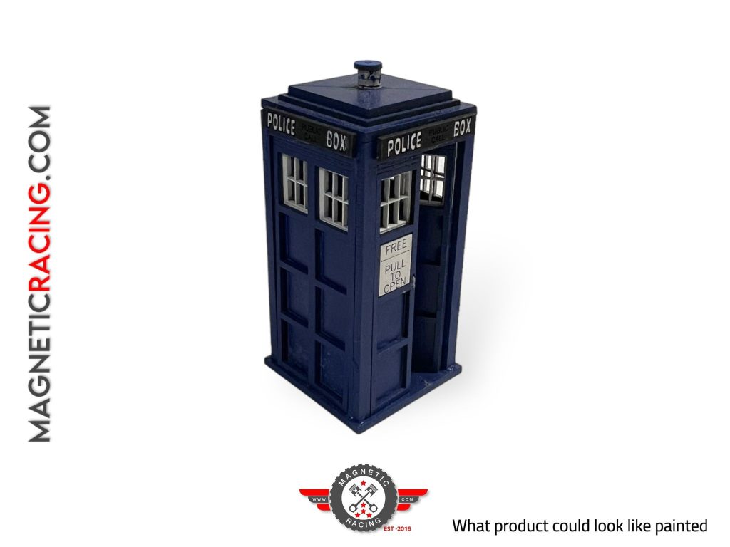 #066 The Blue Phone Box (1:32 scale)