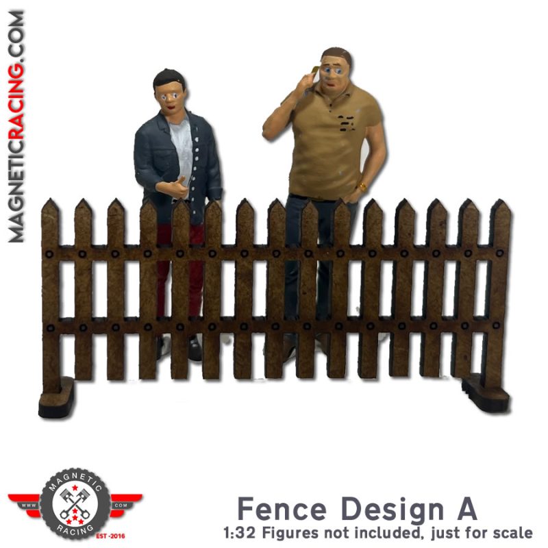#067 Picket Fences (4 Designs to choose from) (1:32 Scale)