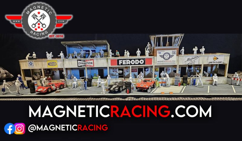 Magnetic Racing, Slot Car Buildings & Accessories