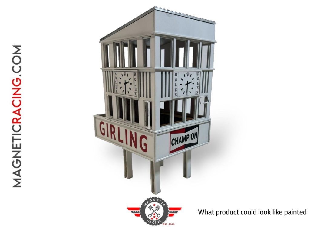 #039pct Goodwood Pit Control Tower (1:32 Scale)