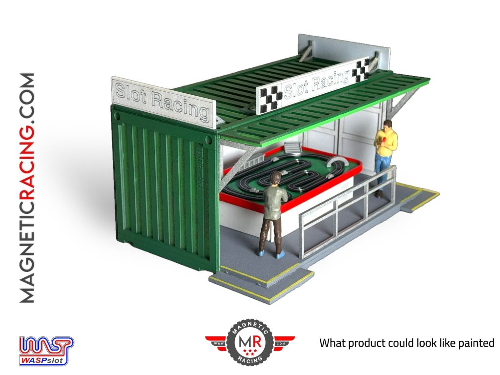 Containers from Magnetic Racing