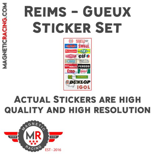 Reims Sticker Set 1:32 Scale