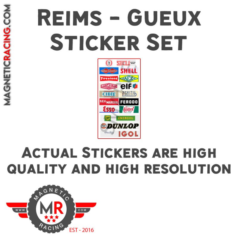 Reims Sticker Set 1:32 Scale