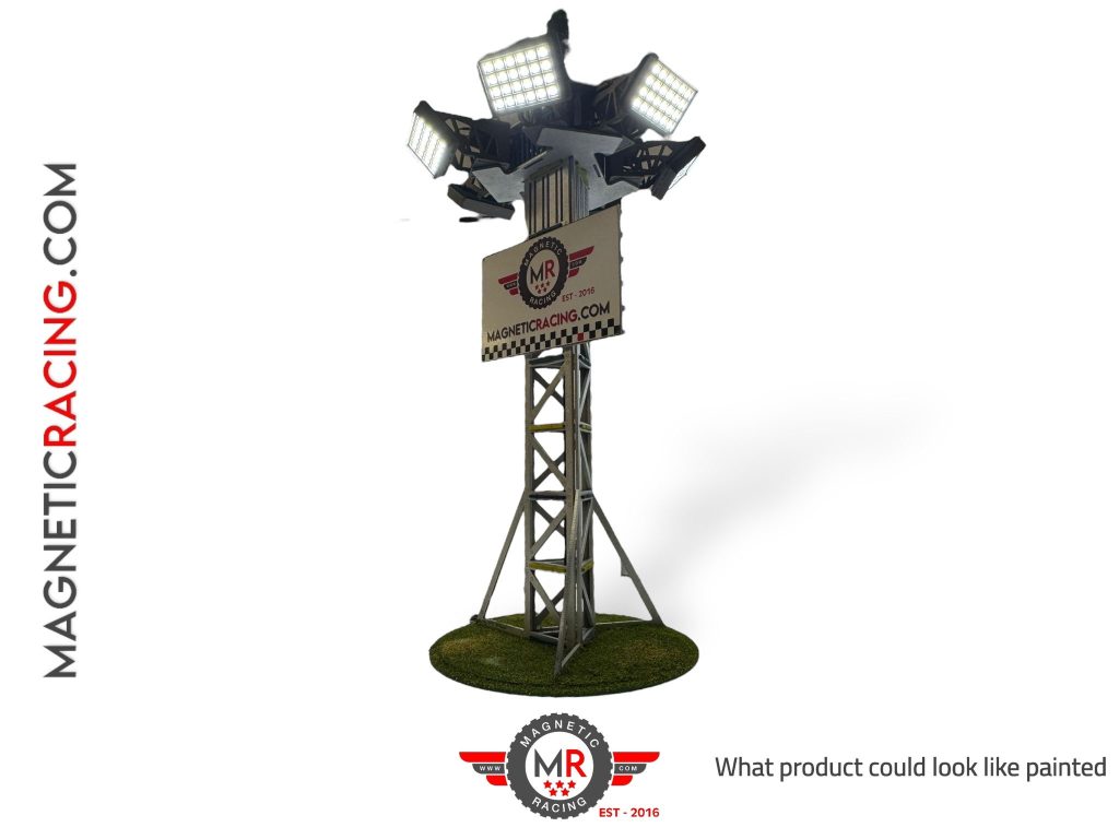 #106 6 Head Adjustable Light Tower