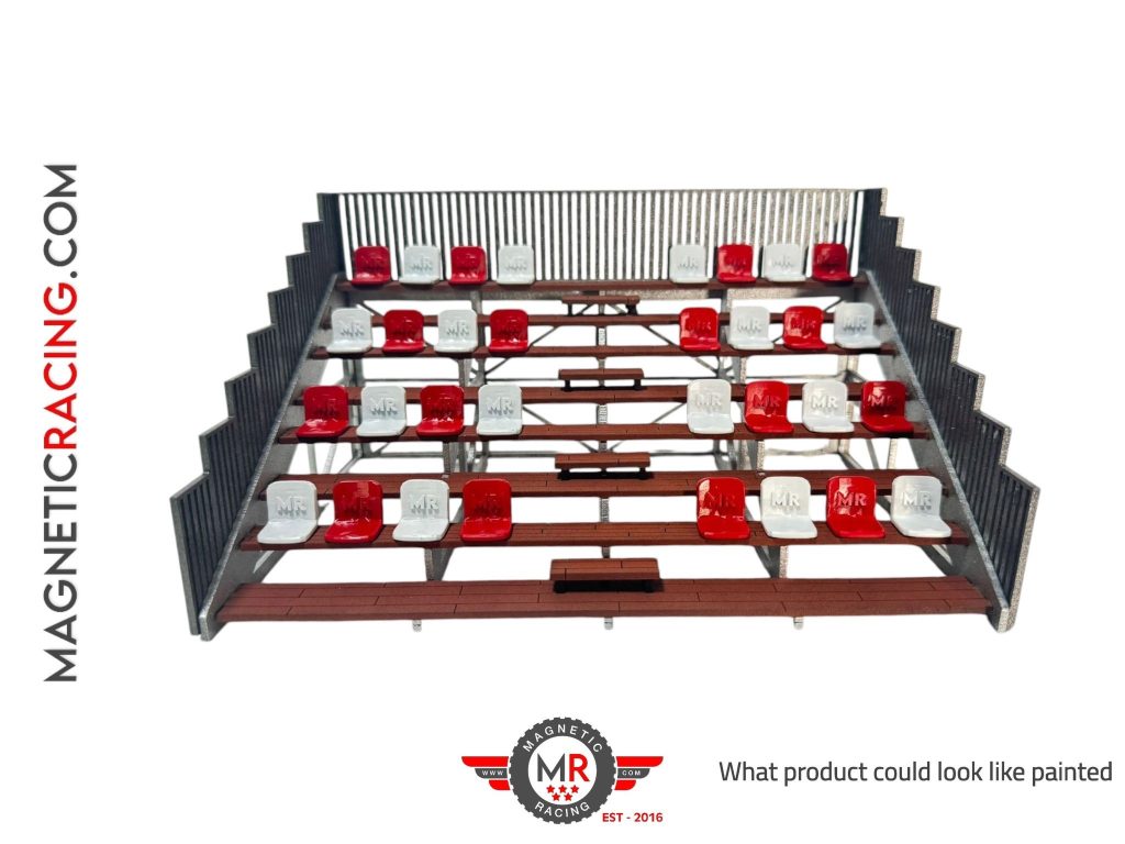 #120 The MR Bleacher / Spectator Stand (1:32 Scale)