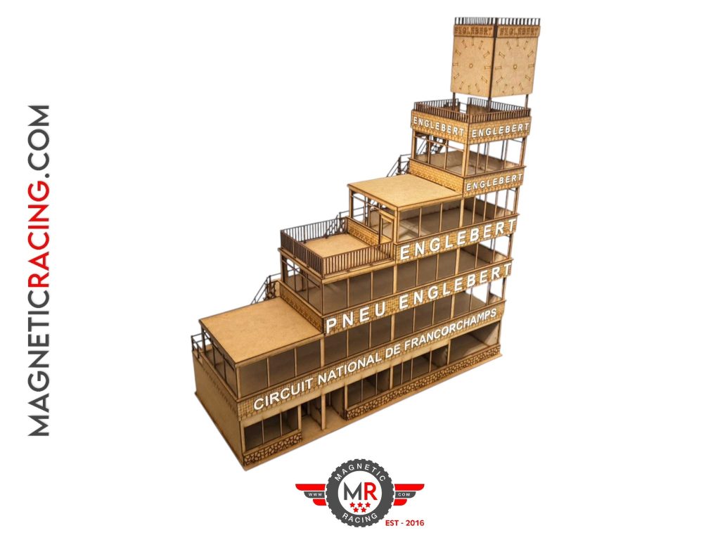 #112 Spa Control Tower "Englebert/Uniroyal tower" (1:32 Scale)