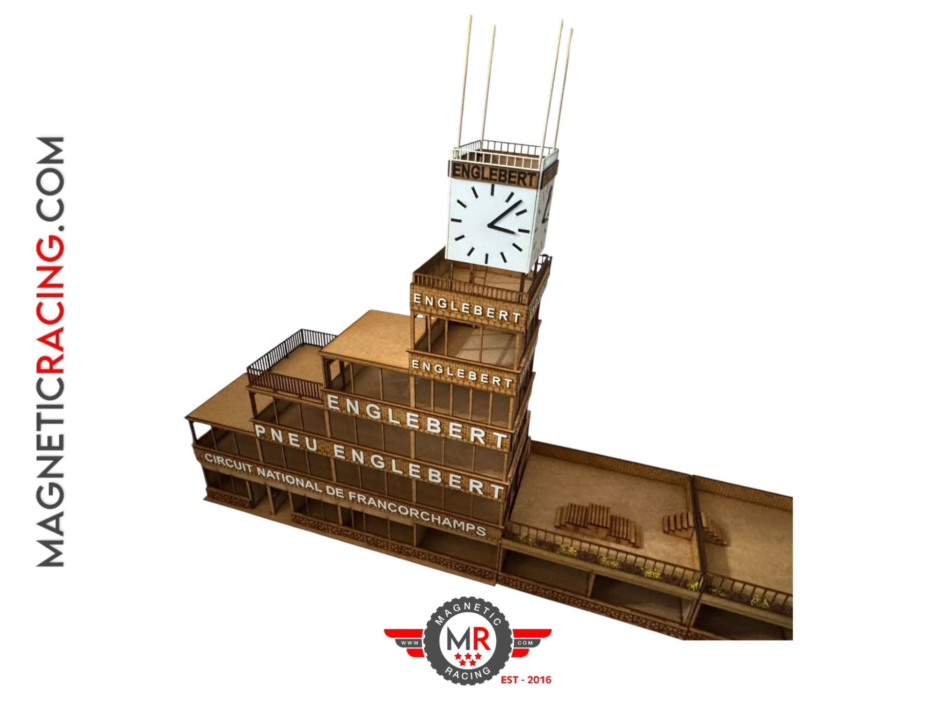 #112 Spa Control Tower "Englebert/Uniroyal tower" (1:32 Scale)