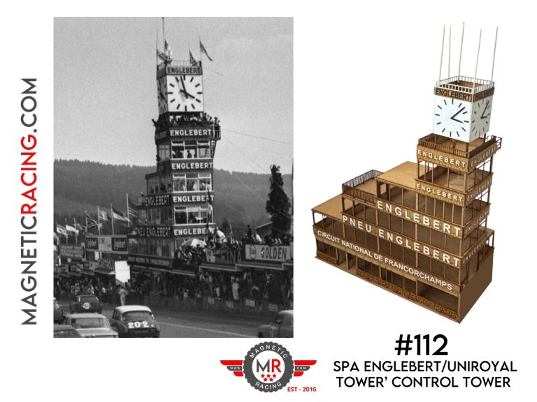 #112 Spa Control Tower "Englebert/Uniroyal tower" (1:32 Scale)