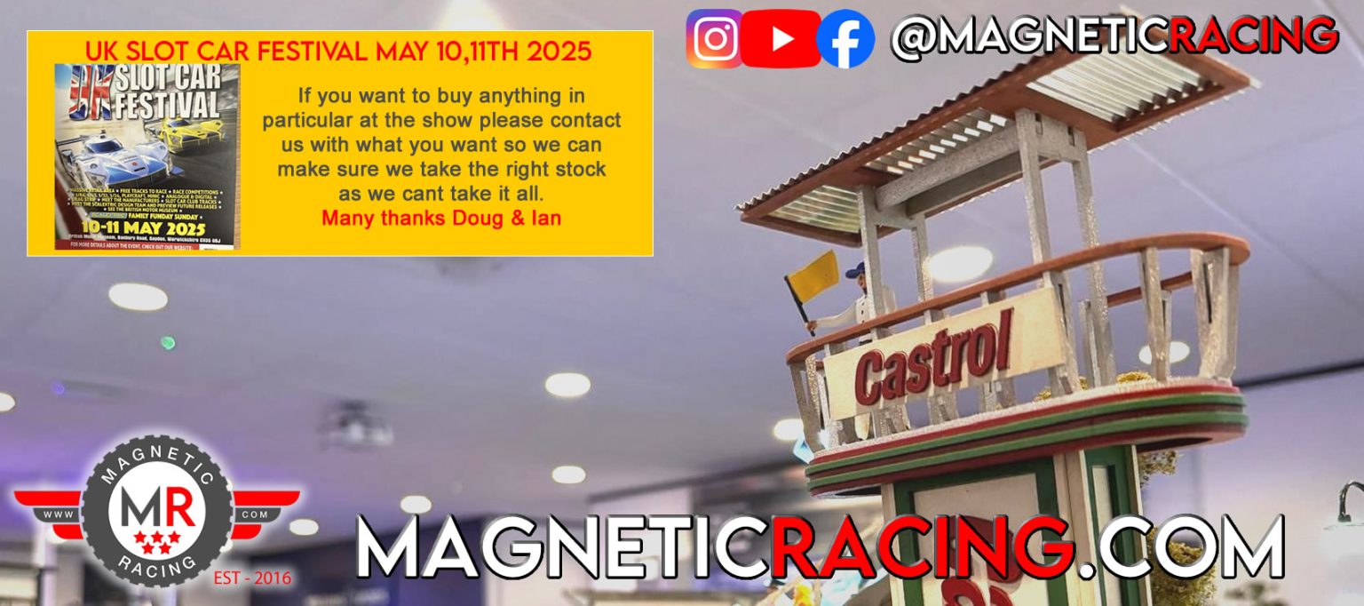 Magnetic Racing, Slot Car Buildings & Accessories
