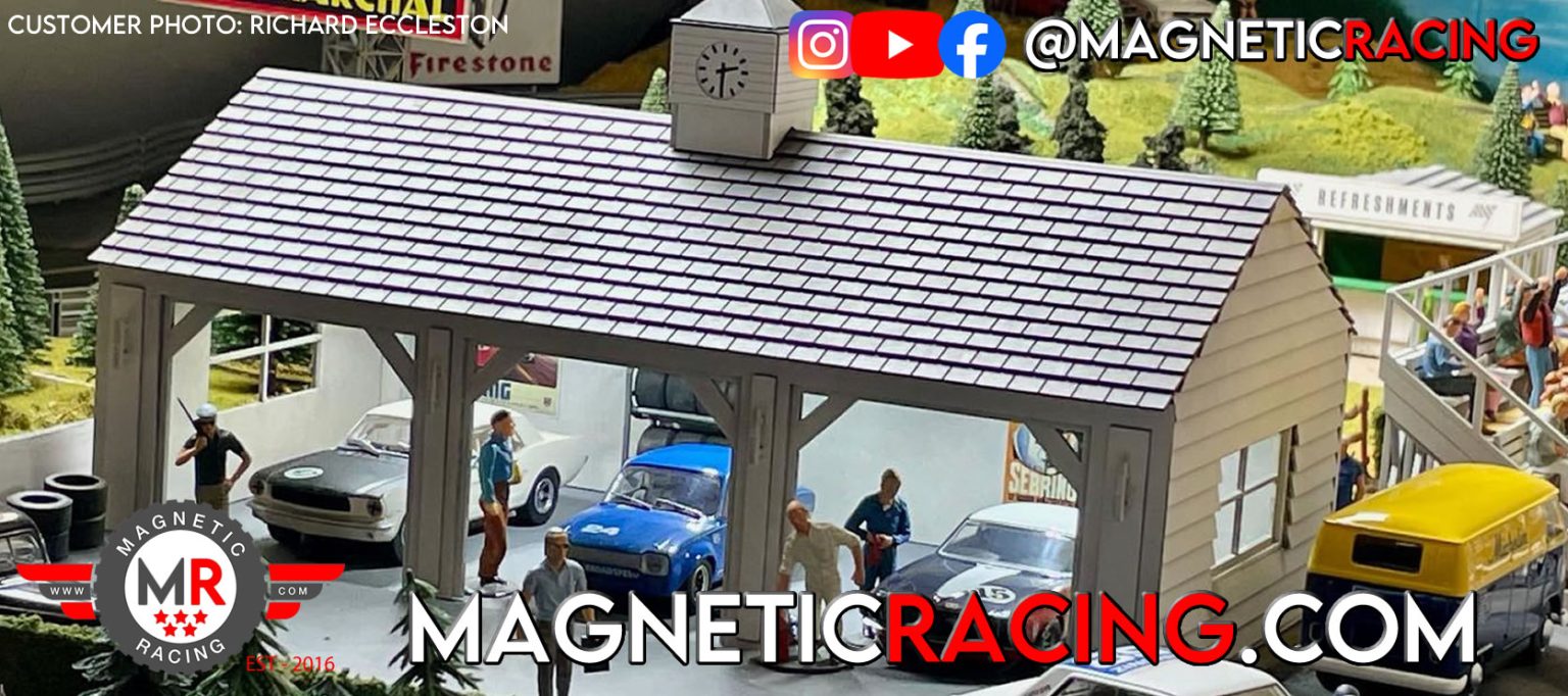 Magnetic Racing, Slot Car Buildings & Accessories